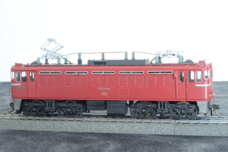 模型車両の紹介：奥羽本線のED75 700番台 – The Repository of My Rail Hobbies
